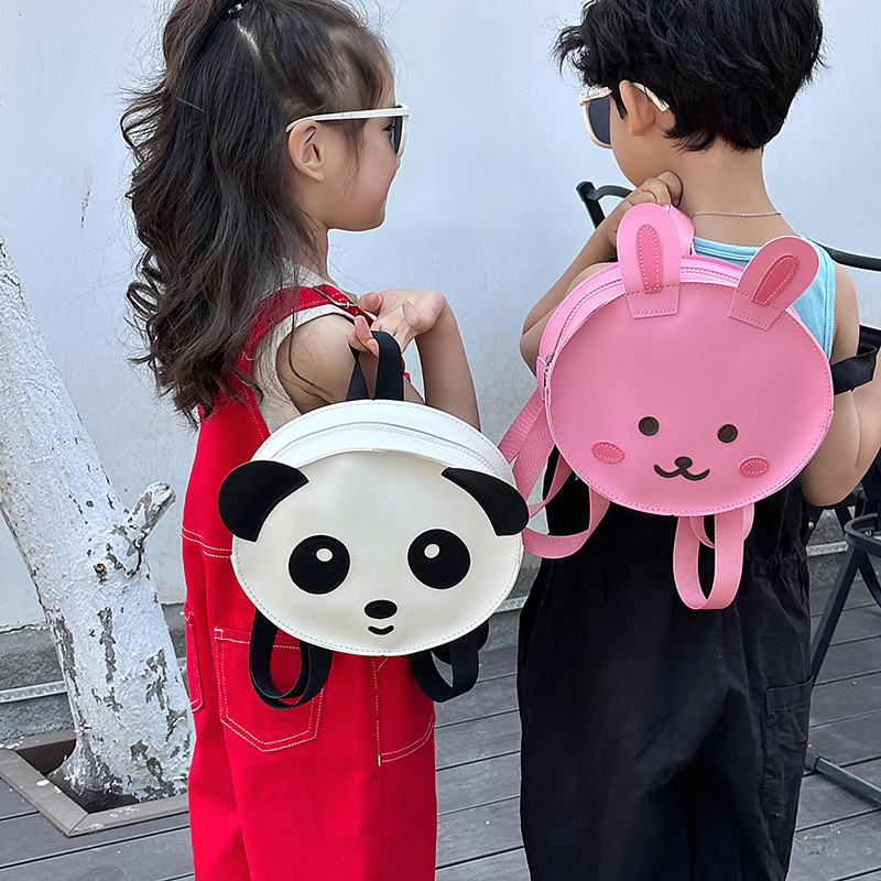 Jual School bag 2024 new cute panda small animal boy baby backpack ...