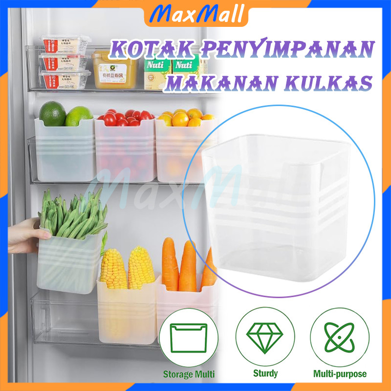 Jual Tempat Penyimpanan makanan Kulkas Bumbu Sayur Buah Kulkas Akrilik ...