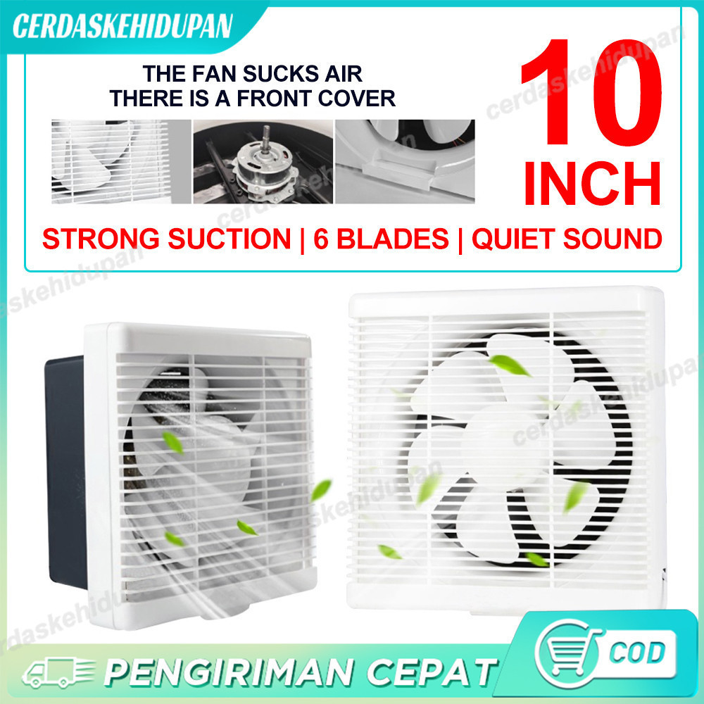 Jual Exhaust Fan Kipas Angin Hexos Plafon 8 inch / 10 inch/12 Inch ...