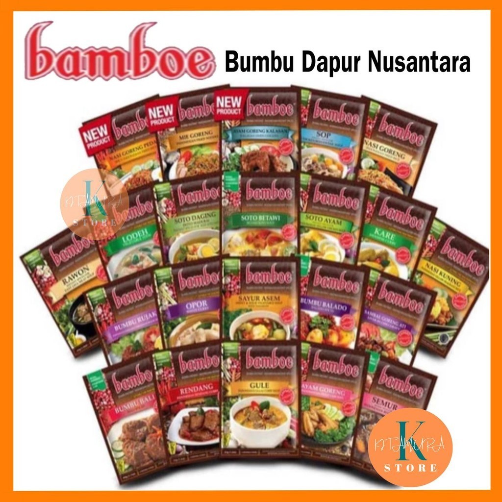 Jual BUMBU BAMBOE INSTAN SACHET SIAP PAKAI ANEKA VARIAN RASA | Shopee ...