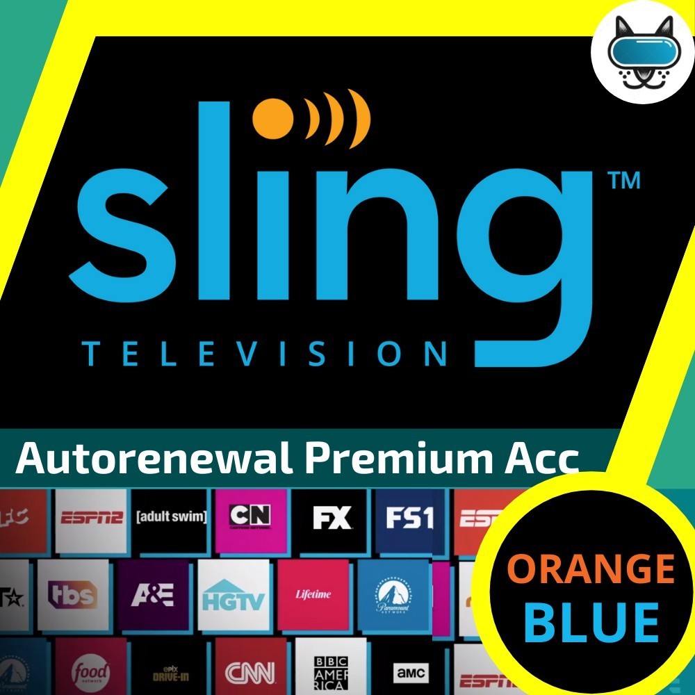 Jual Sling TV[ Live TV Streaming Services ] [Premium Accounts] | Shopee ...