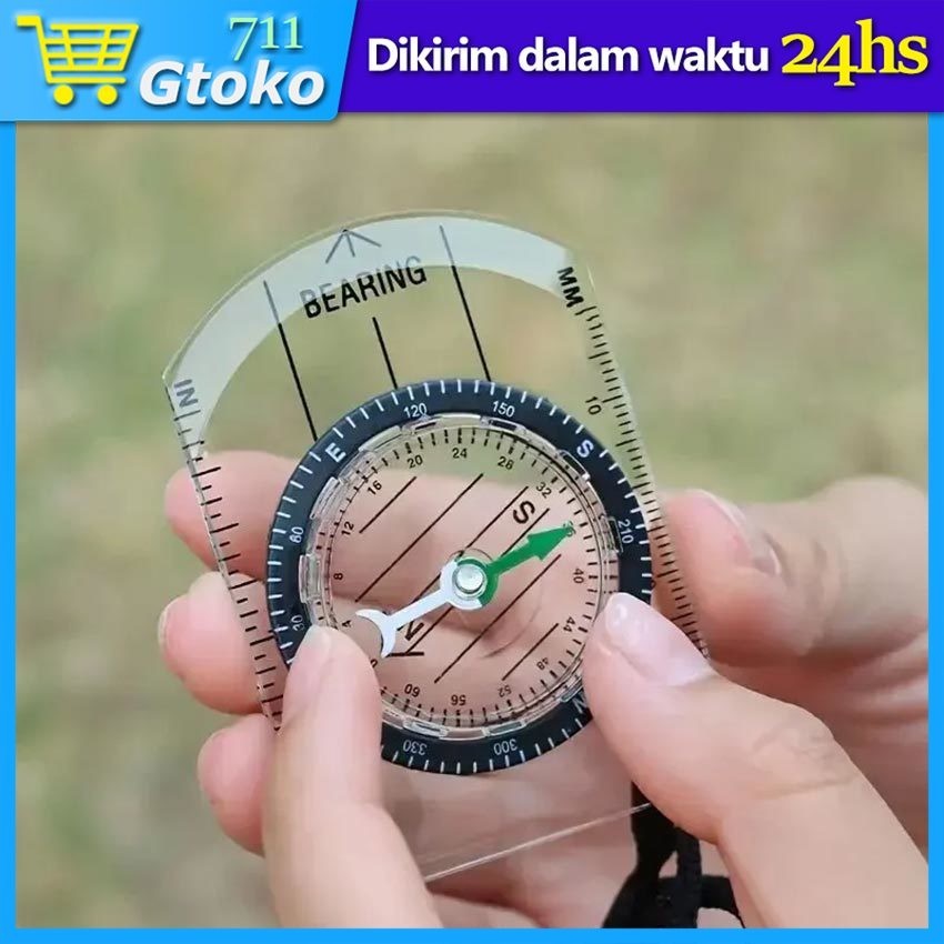 Jual Kompas Orientering Silva Penggaris Peta Outdoor Hiking Ruler Map Compass Multifungsi Kompas ...