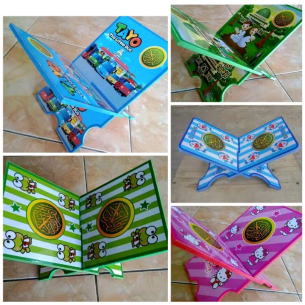 Jual REKAL MEJA LIPAT DUDUKAN BACA ALQURAN KARAKTER | Shopee Indonesia