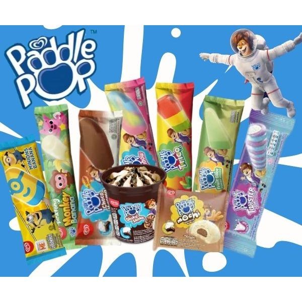 Jual Walls (Es Krim ) Paddle Pop Stick Cup Mochi jcone black pink ...
