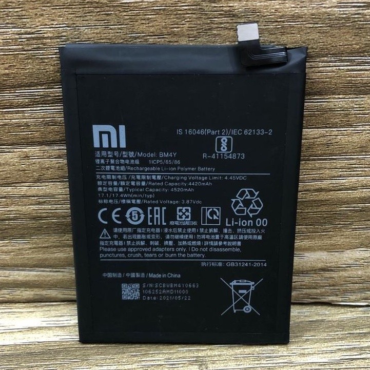 Jual Baterai Batre Batrei Battery Xiaomi Poco F3 Xiaomi Poco F3 Pro BM4Y Original | Shopee Indonesia