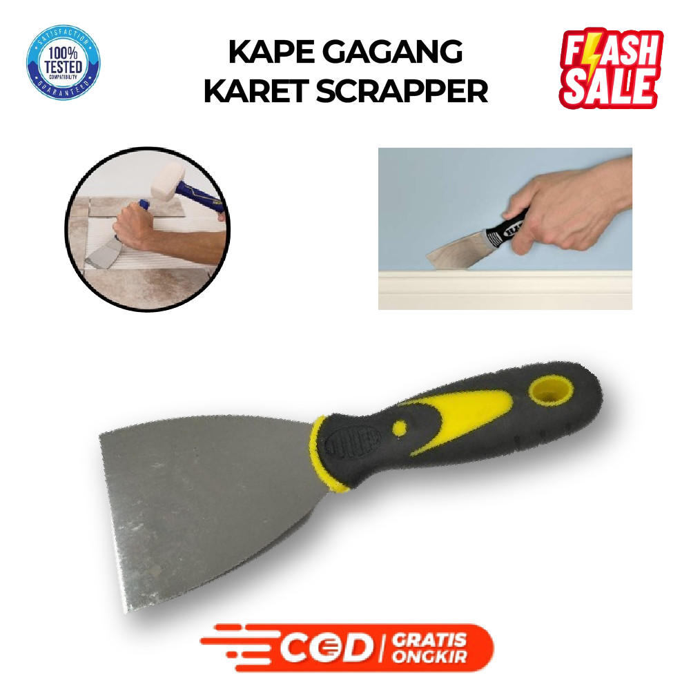 Jual Kape Gagang Karet / Scraper / Skrap / Scrap / Kape Plat Gagang ...