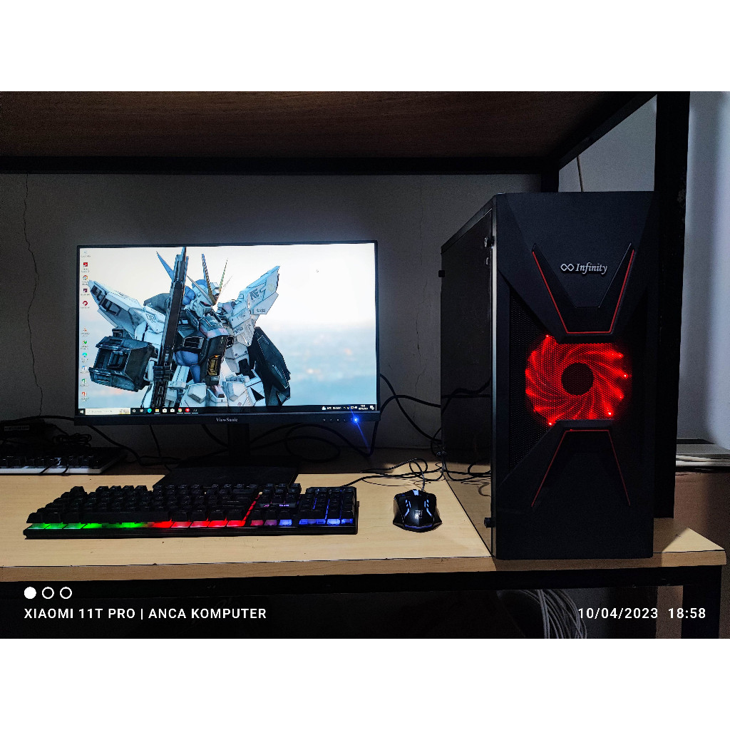 Jual PC Rakitan i5 4590 ft rx 580 8gb 256 bit ddr5 Gaming /LIVE ...
