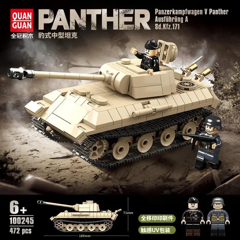 Jual WW2 Military Panzer Panther Medium Tank Panzerkampfwagen V Panther ...