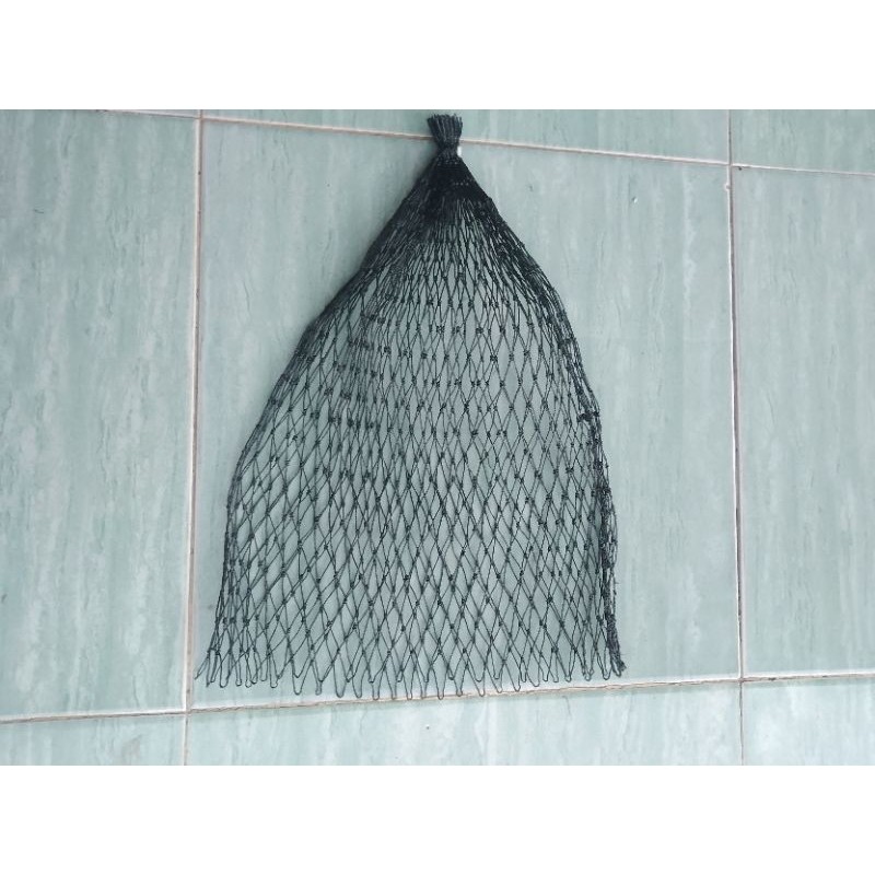 Jual jaring pengganti serokan ikan ukuran 35cm jaring tebal D9 lubang 1 ...