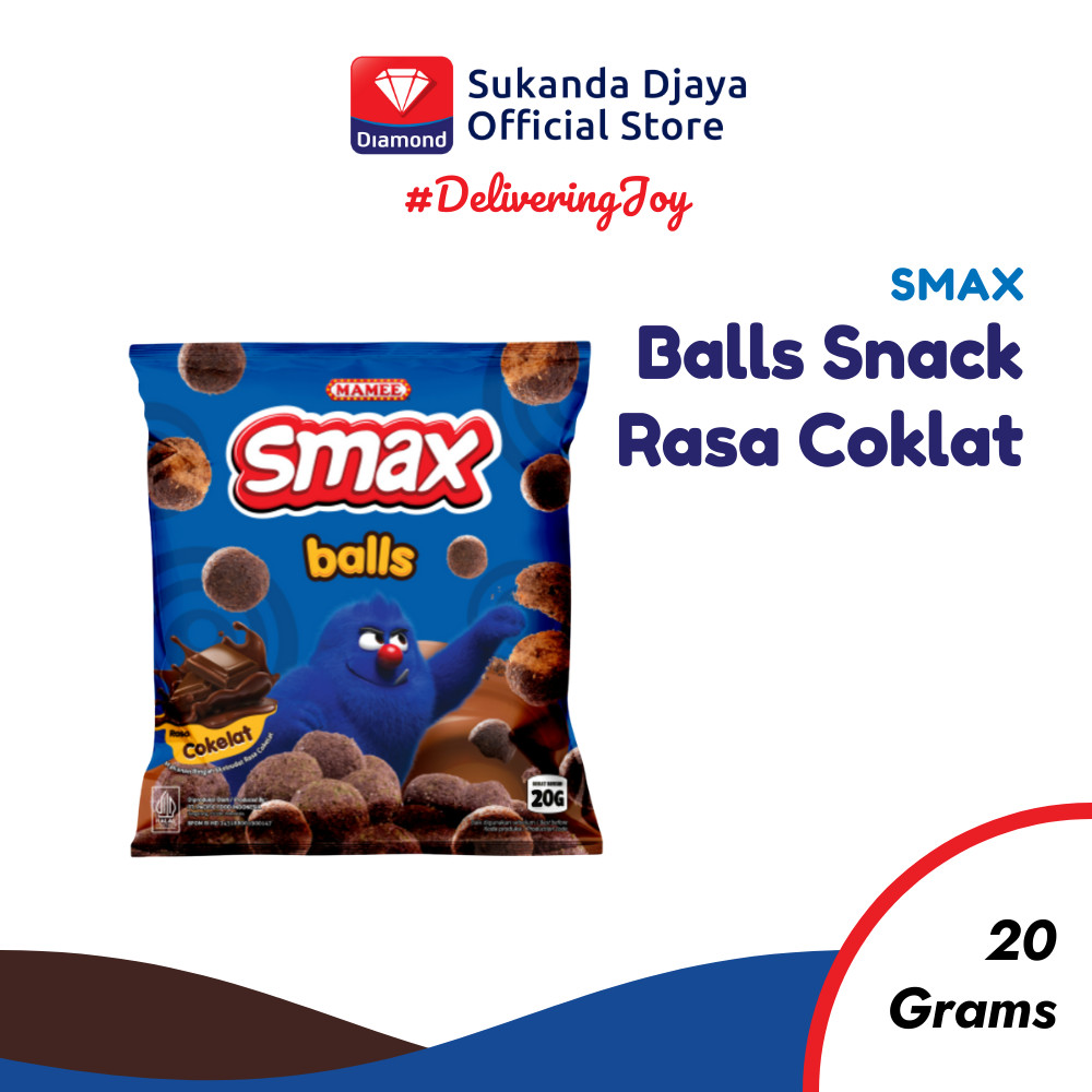 Jual SMAX Balls Snack Rasa Cokelat 20 Gr | Shopee Indonesia
