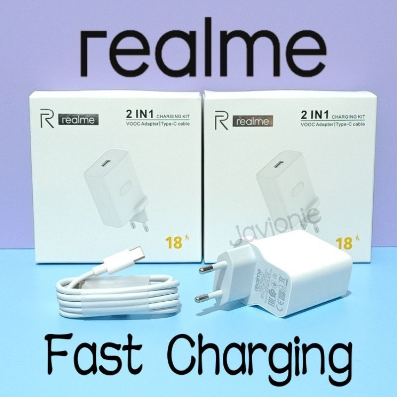 Jual Charger Cas Casan Tablet Realme PAD MINI Original QUICK CHARGE 18W ...