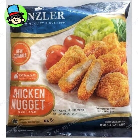 Jual Kanzler Original Chicken Nugget 450gr Kemasan Frozen Pack Food ...