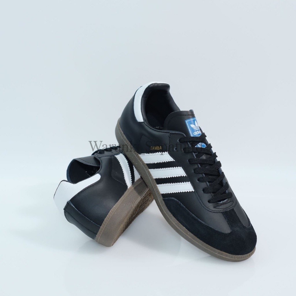 Jual Adidas Samba OG Black White Gum | Sepatu Casual | Original 100% ...