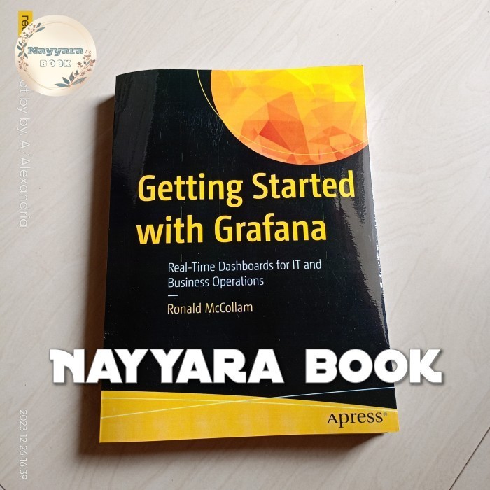 Jual BUKU GETTING STARTED WITH GRAFANA REAL-TIME DASHBOARDS FOR MONITORING | Shopee Indonesia