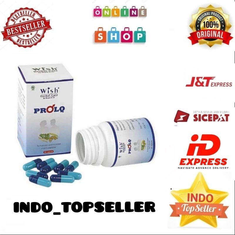 Jual WISH PROLQ ASLI DR BOYKE 100% ORIGINAL - OBAT MULTIVITAMIN PRIA HERBAL | Shopee Indonesia
