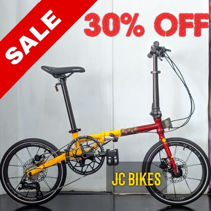 Jual Sepeda Lipat Element Troy X10 Edisi Bike To Work B2W Full Chromoly ...