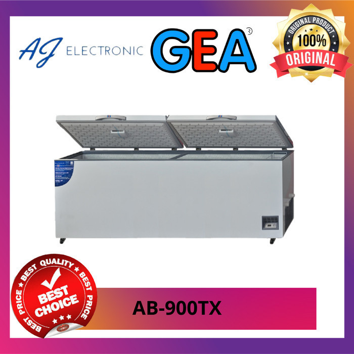 Jual CHEST FREEZER BOX GEA AB-900-TX / AB900TX / AB 900 TX , 2 PINTU ...