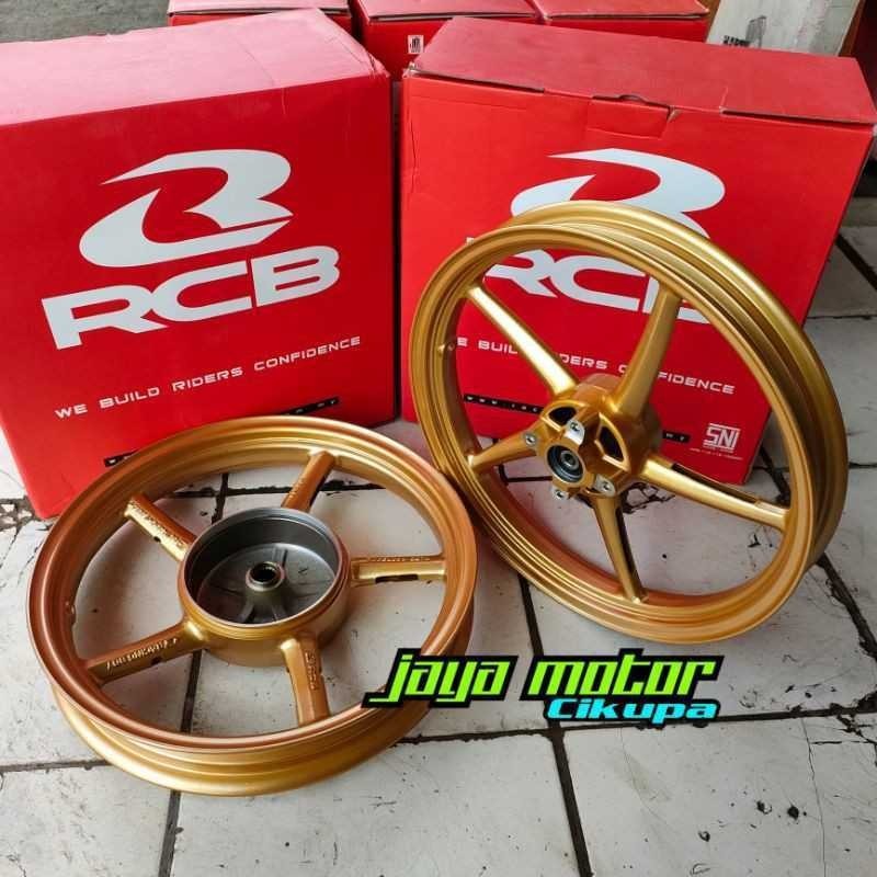 Jual PROMO SPESIAL SALE VELG RCB MIO PALANG 5 UKURAN 140/160 RING 14 ORIGINAL RCB | Shopee Indonesia