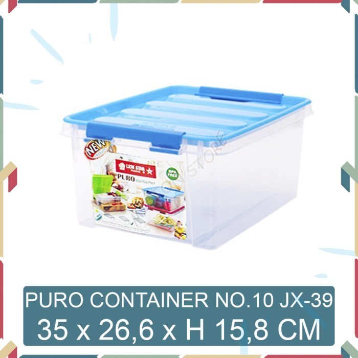 Jual BIGTON Lion Star Puro Container No.10 Storage Box Multifungsi JX ...
