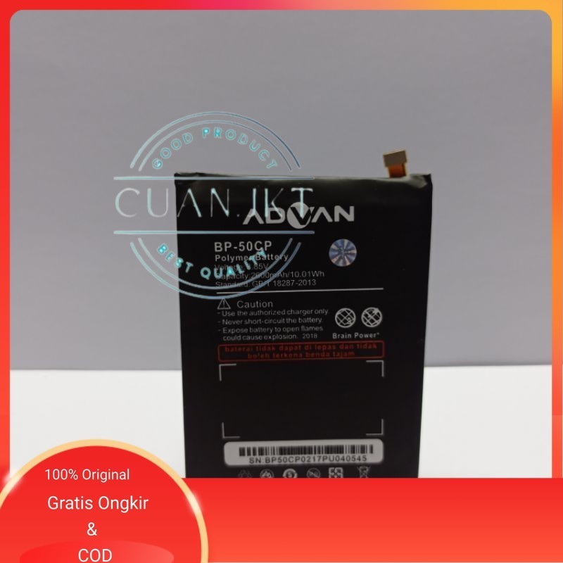Jual Original BATRE BATERAI BATTERY ADVAN I5E 4G LTE BP-50CP ORIGINAL | Shopee Indonesia