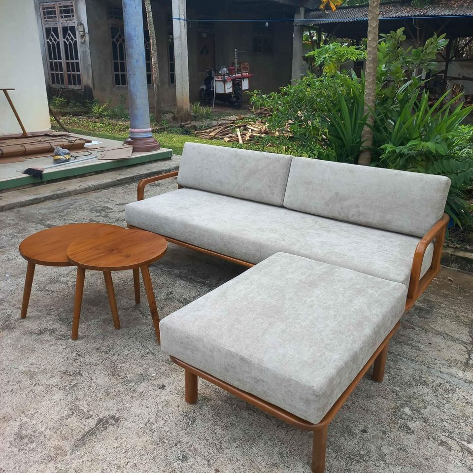 Jual Sofa Set ruang tamu + Meja bahan kayu jati pilihan Bisa pilih ...