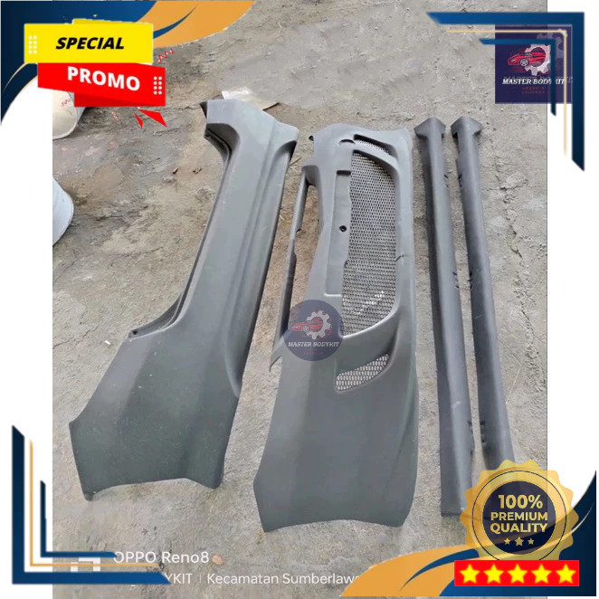 Jual Bodykit Full Bemper Jazz Gd3 Adaptasi Vtec Mmc 2004 - 2007 ...