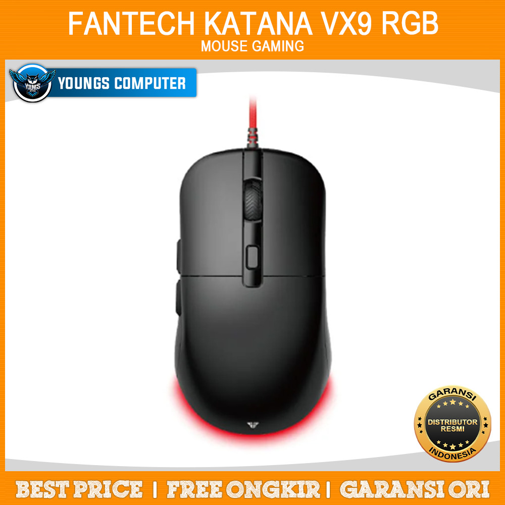 Jual MOUSE GAMING FANTECH KANATA VX9 RGB with 7 Lighting Effect | Shopee Indonesia