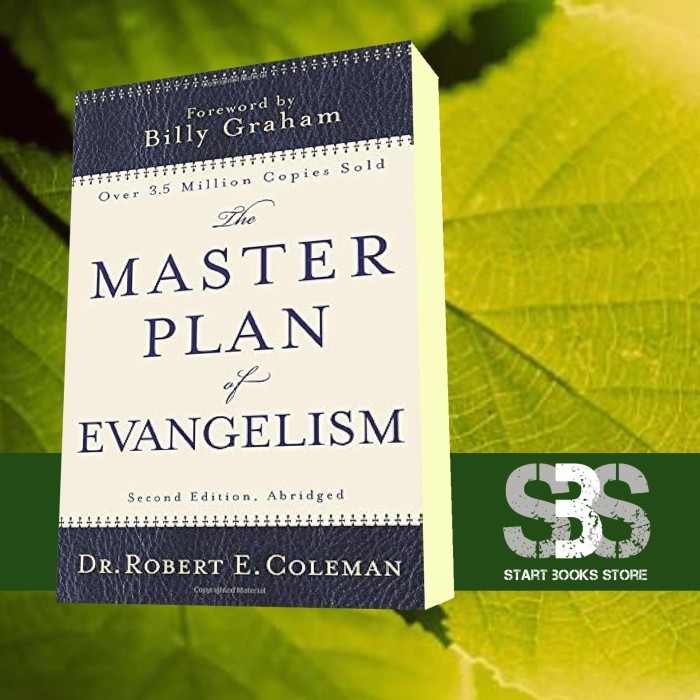 Jual Buku The Master Plan of Evangelism Robert E. Coleman | Shopee Indonesia