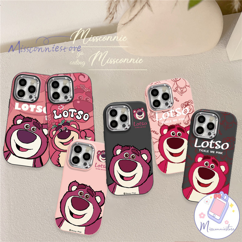 Jual Missconnie Casing Pasangan Lotso Beruang Stroberi Kartun Lucu ...