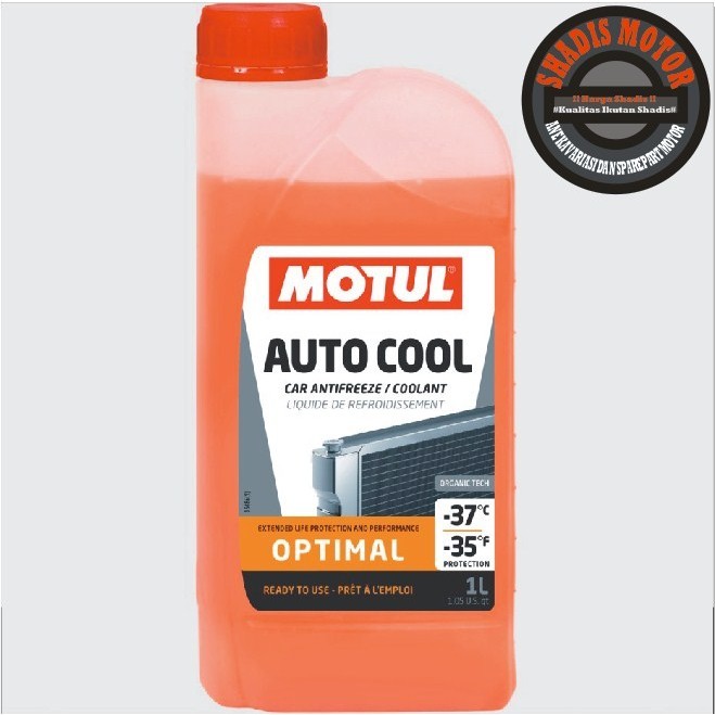 Jual Air Radiator Coolant Motul Auto Cool Optimal Orange Kemasan 1L ...