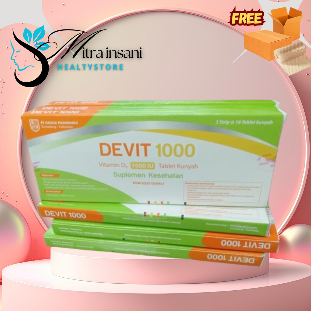 Jual DEVIT 1000 iu Box 30 Tablet original | Shopee Indonesia