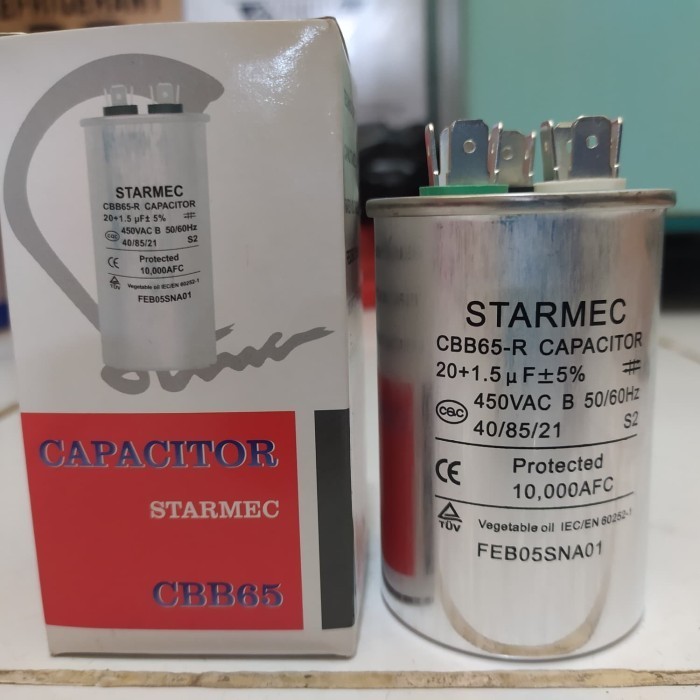 Jual Capasitor 20 + 2mf Starmec KOMPONEN SPAREPART DAN TOOL | Shopee ...