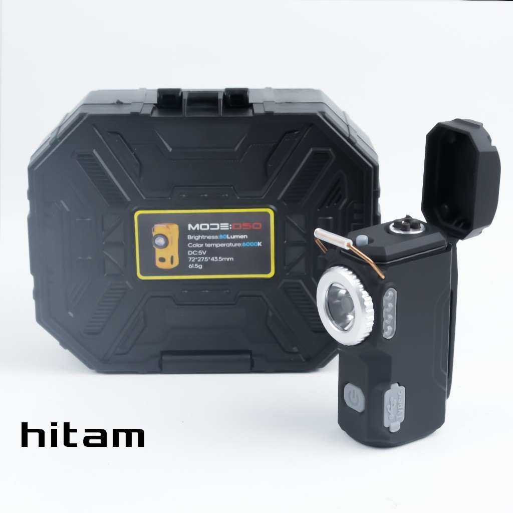 Jual Korek Api Elektrik Senter Saku Led 3 Mode 80 Lumens Lampu Cas ...