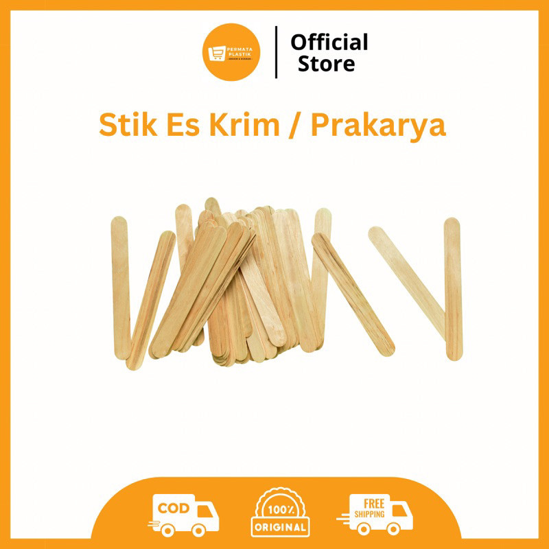 Jual Stik Stick Es Krim / Stik Prakarya isi 50 pcs | Shopee Indonesia