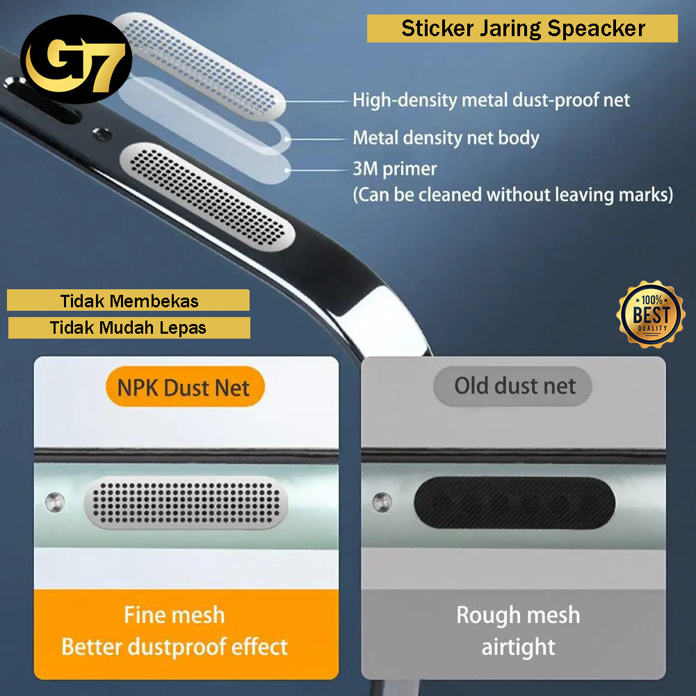 Jual Pelindung Speaker Hp Anti Debu Stiker Jaring Spiker Handphone Anti ...