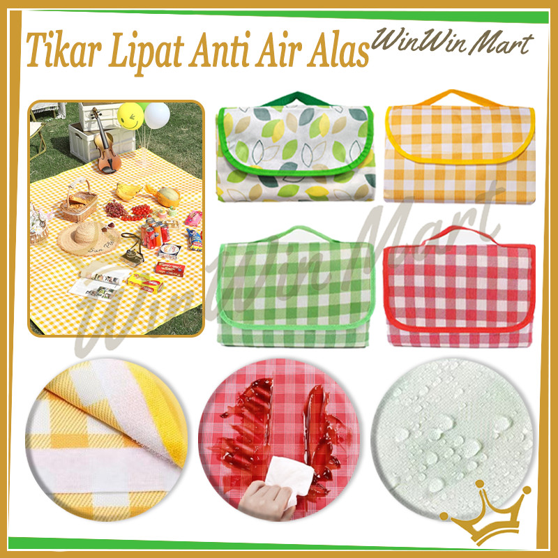 Jual Tikar Piknik Waterpoof Outdoor 1.5m x 2m/Tikar Piknik Tahan Air ...