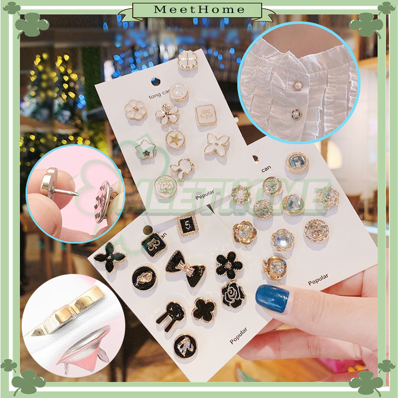 Jual Bross mini Baju Hijab/10Pcs Pin Baju Hijab/Bros Pin Aksesoris ...