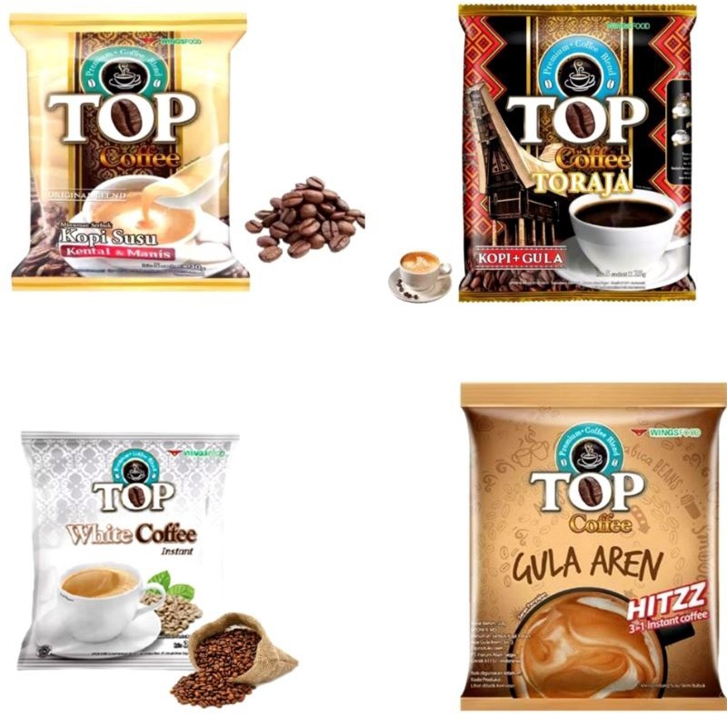 Jual TOP premium coffe blend kemasan kopi susu avocado gula aren ...