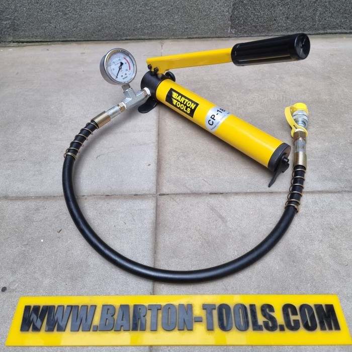 Jual Hydraulic Pump 400ml Pressure Gauge CP-180 Pompa Hidrolik 400cc Manual | Shopee Indonesia