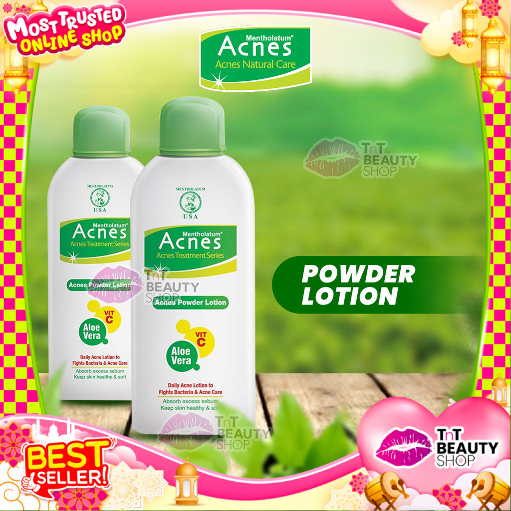 Jual Acnes Powder Lotion 100ml | BEDAK CAIR | ACNE TREATMENT | ACNE ...
