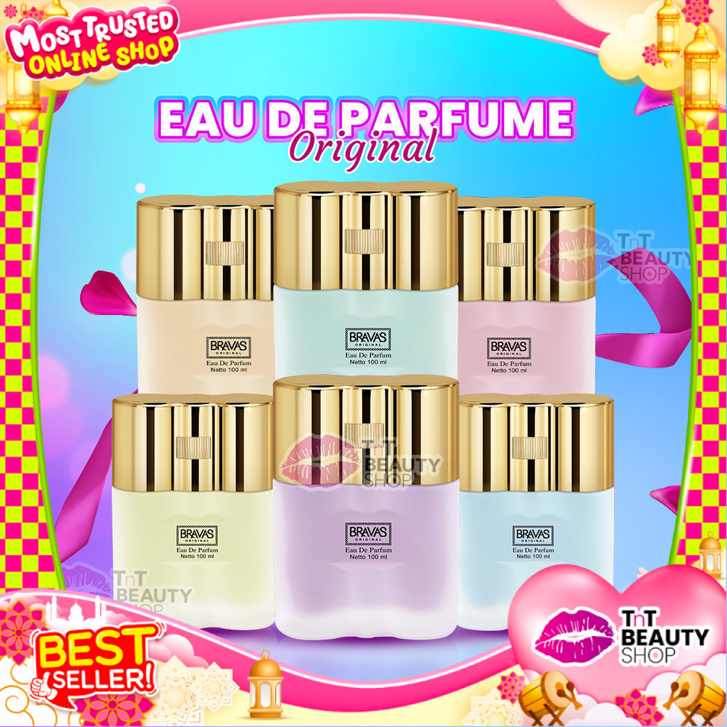 Jual BRAVAS Eau De Parfum ORIGINAL 100ml - Parfum Pria Wanita | HALAL ...