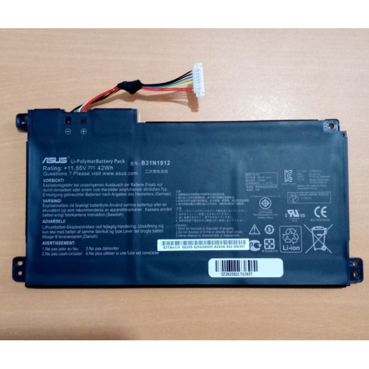 Jual Baterai Asus VivoBook E410MA E410 E510MA B31N1912 original | Shopee Indonesia