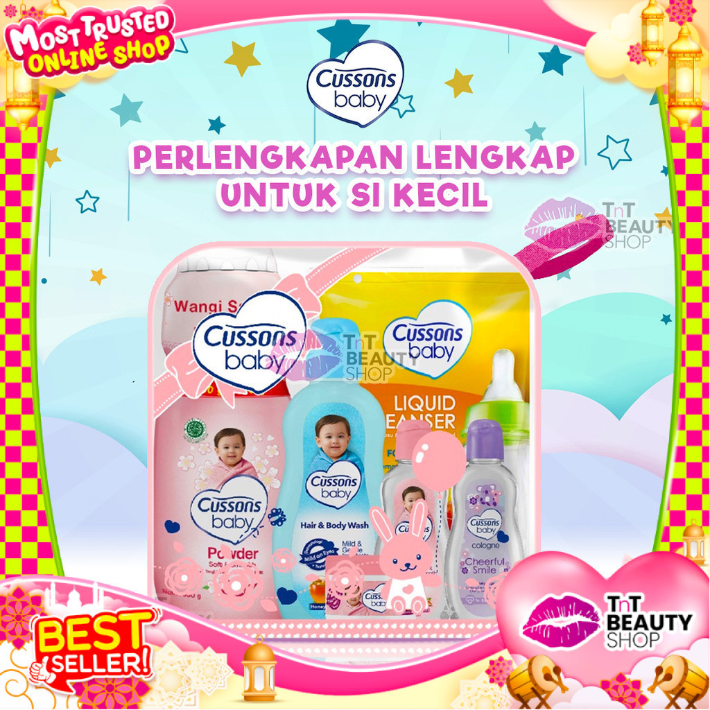 Jual Cussons Baby Pack Blue Pink | Gift Set | Paket Hadiah Bayi | TnT ...