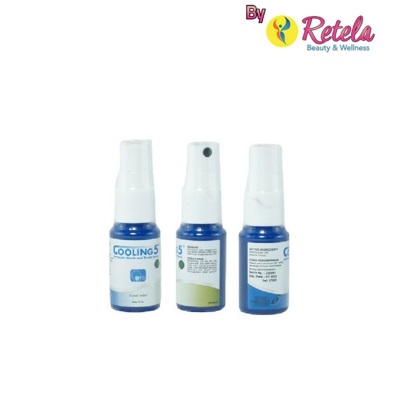 Jual COOLING 5 MOUTH SPRAY COOL MINT 15ML | Shopee Indonesia
