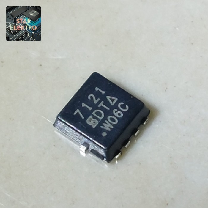 Jual DnG27 7121 QFN-8 SI7121DN-T1-GE3 SI7121 Mosfet P-Channel IC 30V ...