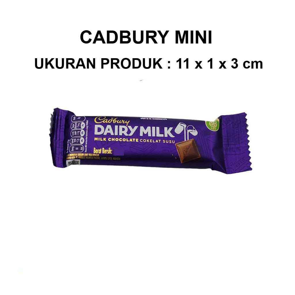 Jual Cadbury Dairy Milk Mini 11 gr | Shopee Indonesia