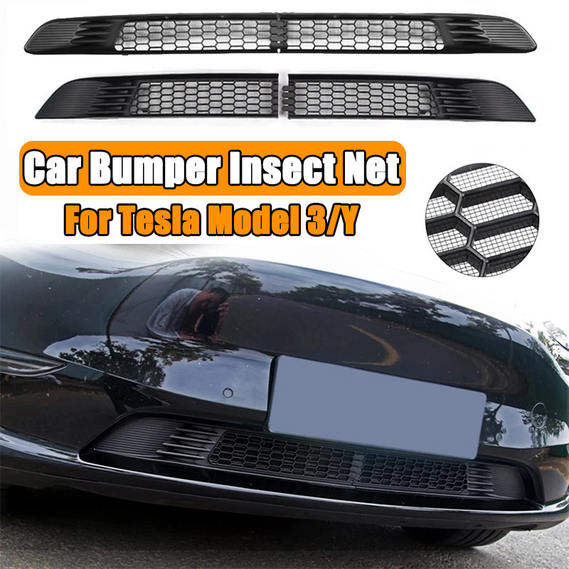 Jual Car Lower Bumper Insect Net Split Front Grille Air Intake ...