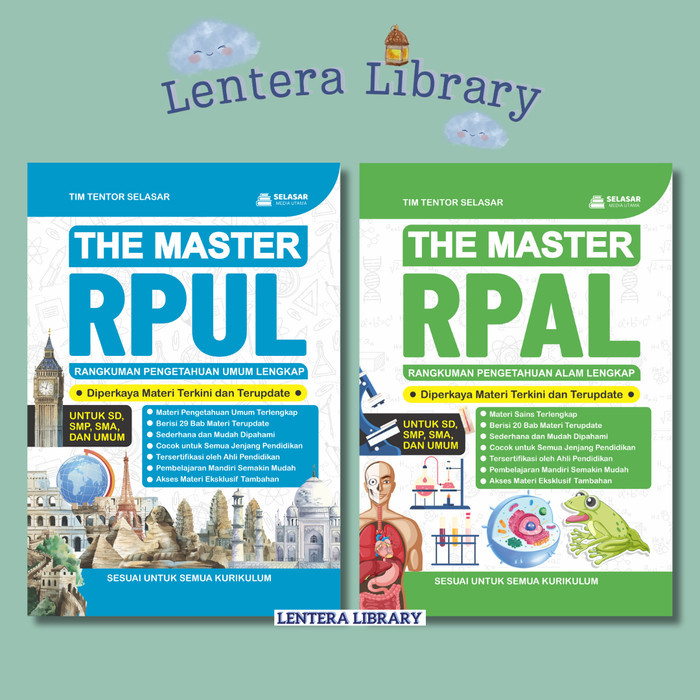 Jual Buku Sekolah - The Master RPAL dan RPUL (Selasar) | Shopee Indonesia