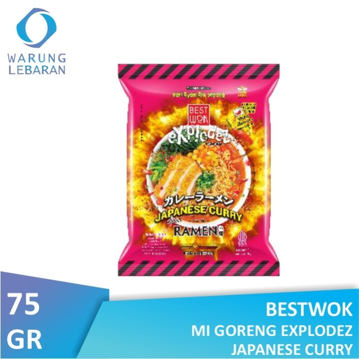 Jual Best Wok Mi Goreng Explodez Japanese Curry 75gr | Shopee Indonesia