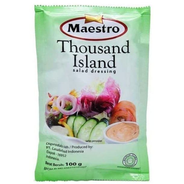 Jual KOE - MAESTRO THOUSAND ISLAND BKS 100 GR - CBY | Shopee Indonesia